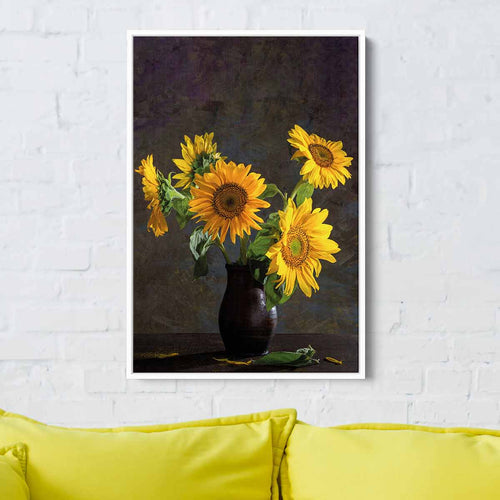 Sunflower wall art store