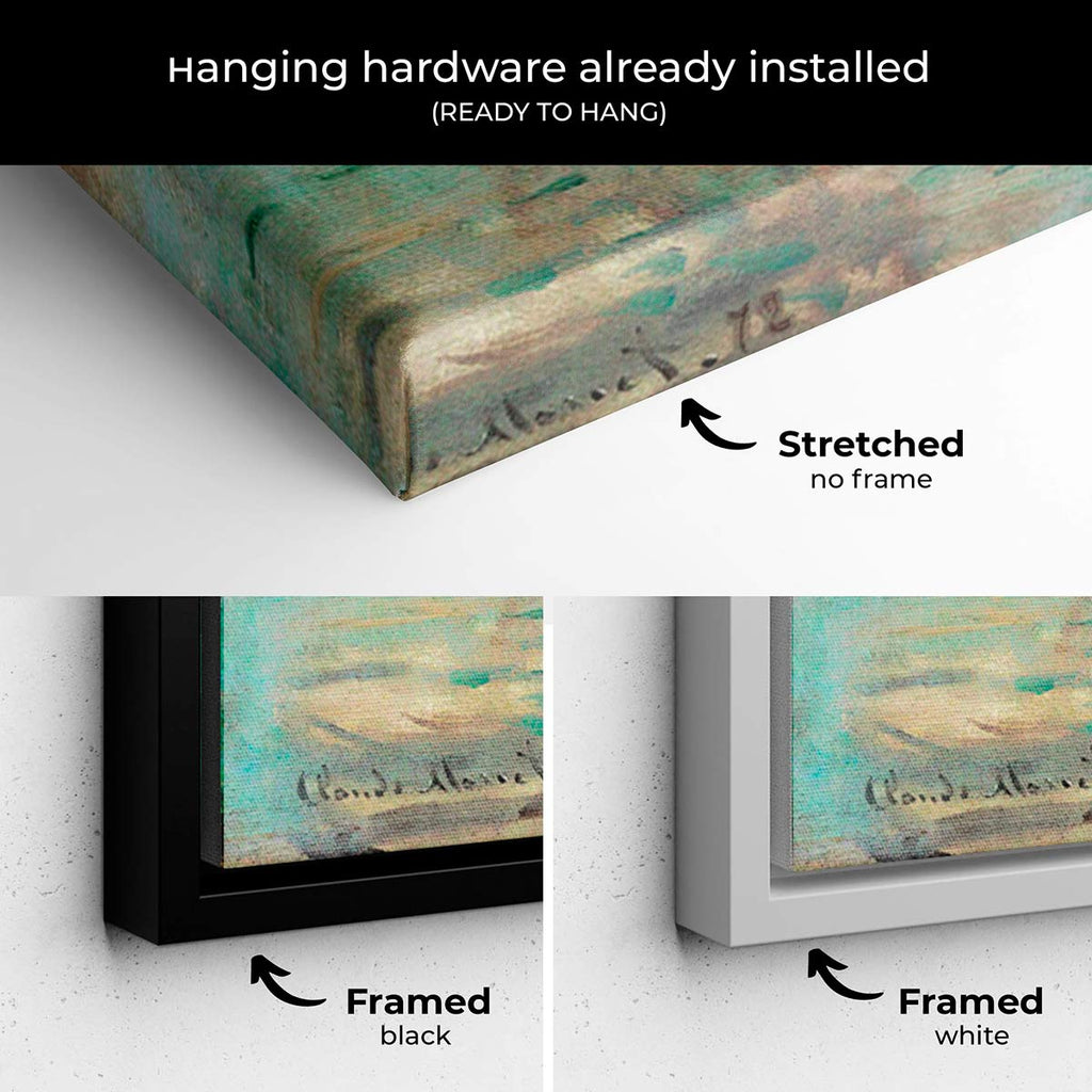 Multi Color Sunrise Wall Art Canvas 0447 | Walls By Me